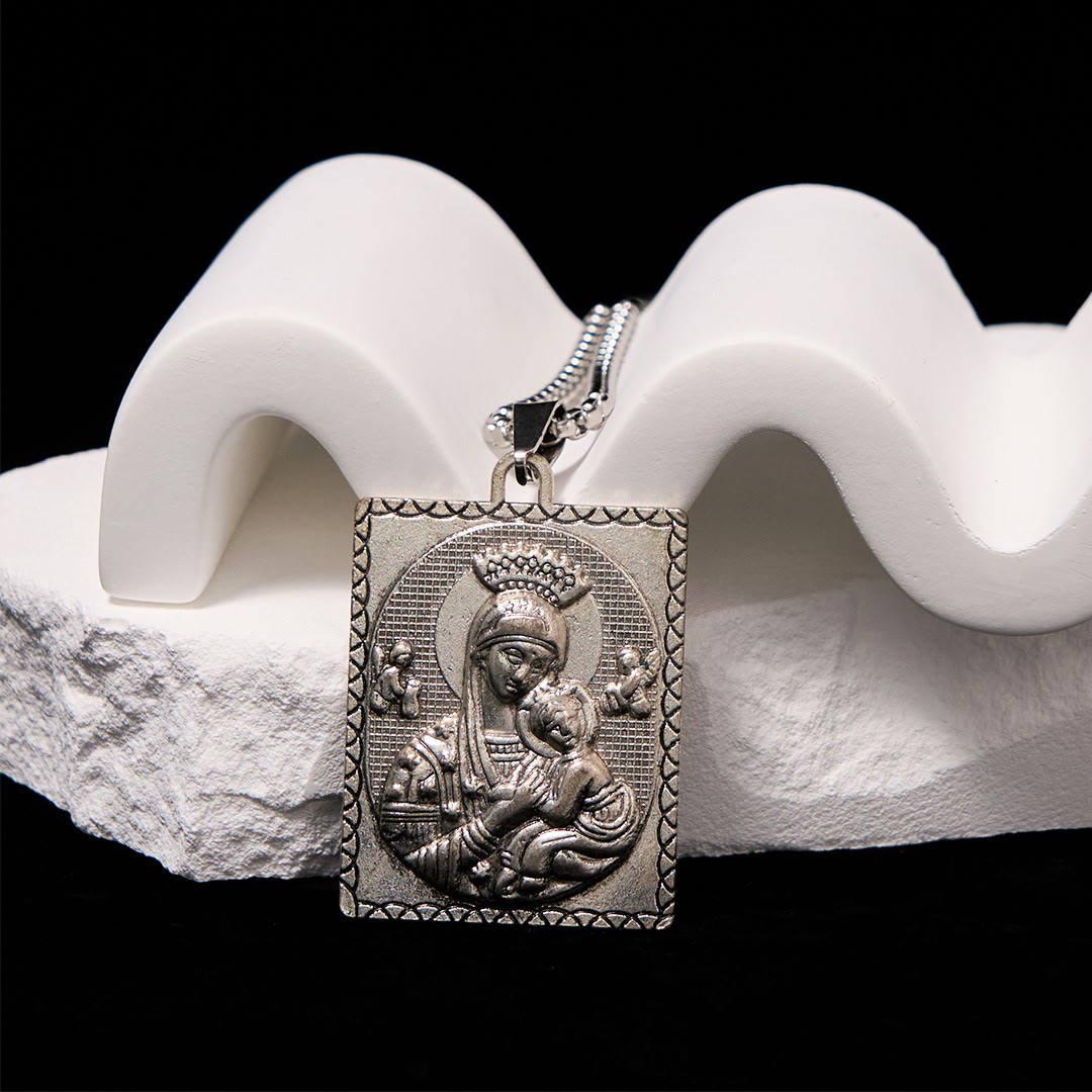 Christianartworkshop Classic Style Jesus & Mary Madonna and Child Sain ...